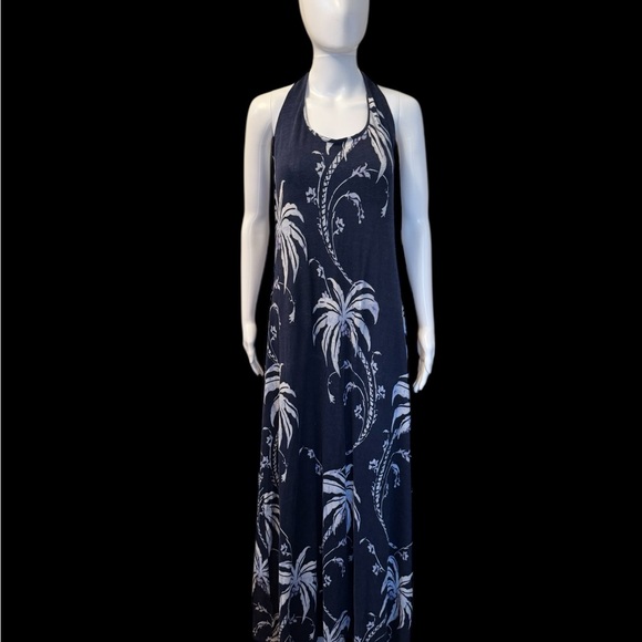 Tommy Bahama | Dresses | Tommy Bahama Dark Blue And White Patterned ...